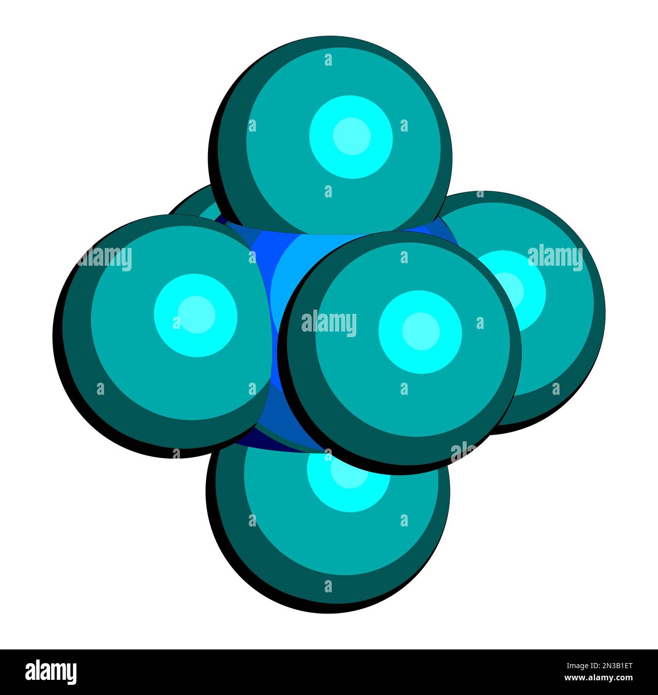 Uranium atoms Cut Out Stock Images & Pictures - Alamy