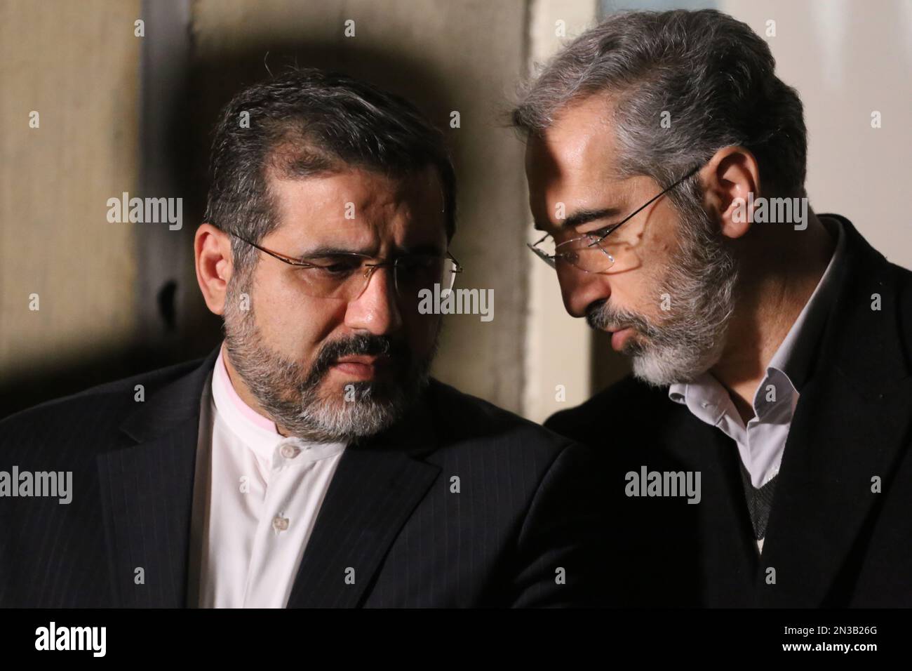 Tehran, Tehran, Iran. 7th Feb, 2023. Iranian Minister of Culture and ...