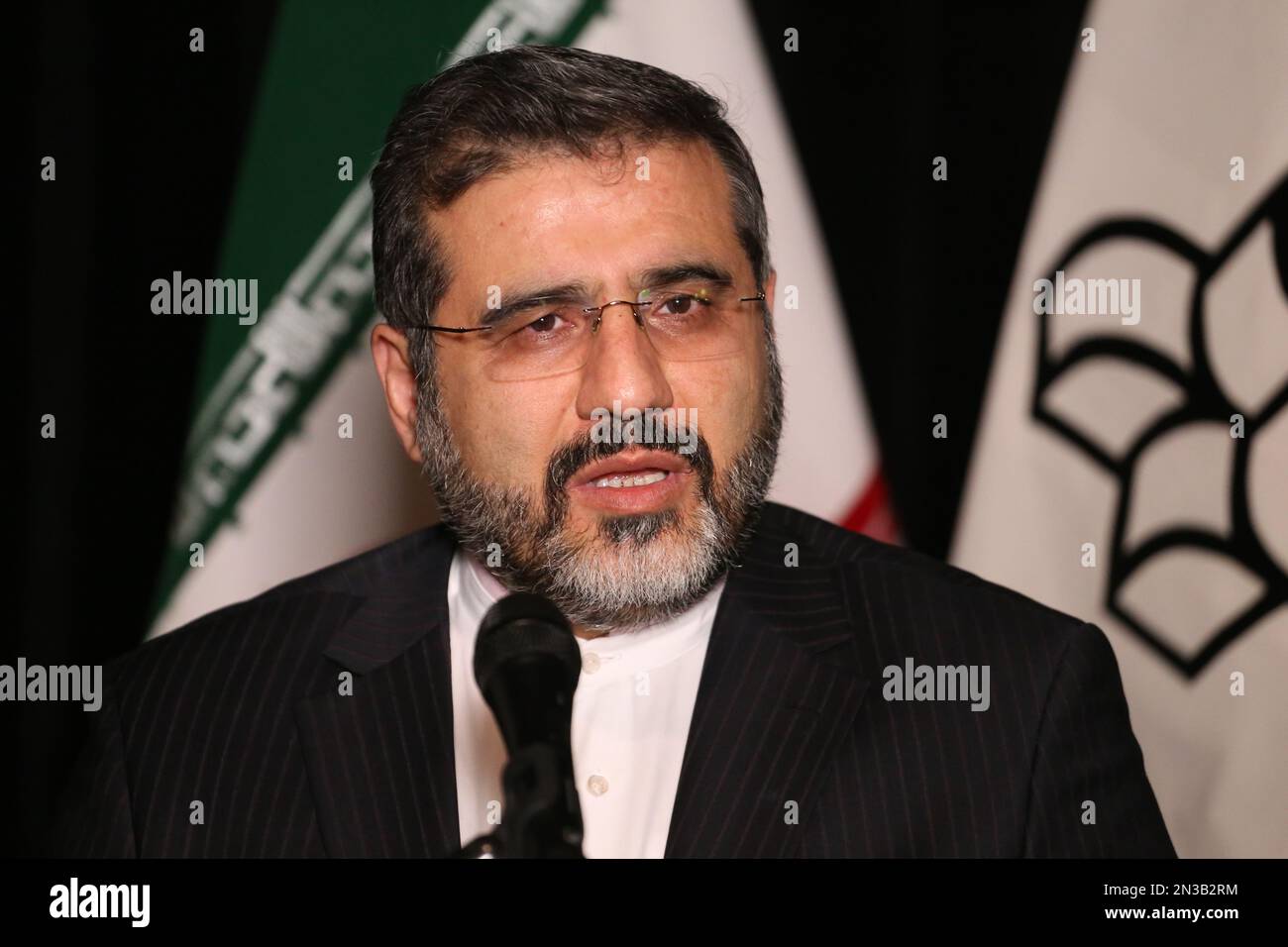 Tehran, Tehran, Iran. 7th Feb, 2023. Iranian Minister of Culture and ...