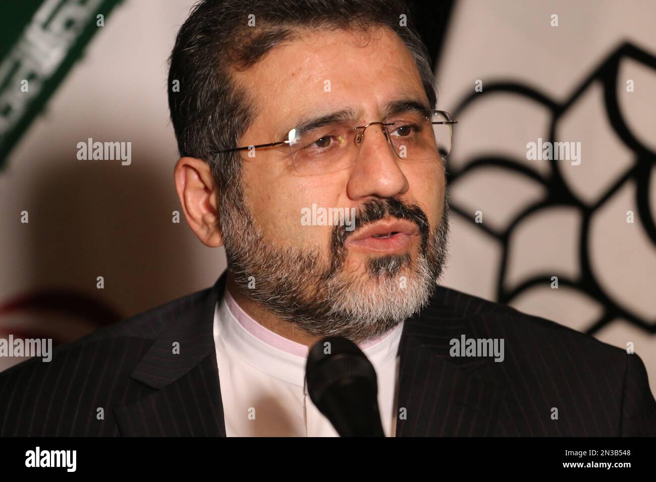 Tehran, Tehran, Iran. 7th Feb, 2023. Iranian Minister of Culture and ...