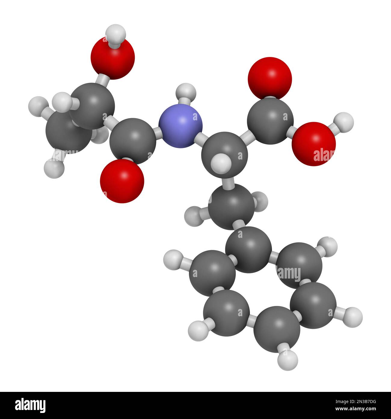N-lactoyl phenylalanine (Lac-Phe) molecule. Formed in the body during ...