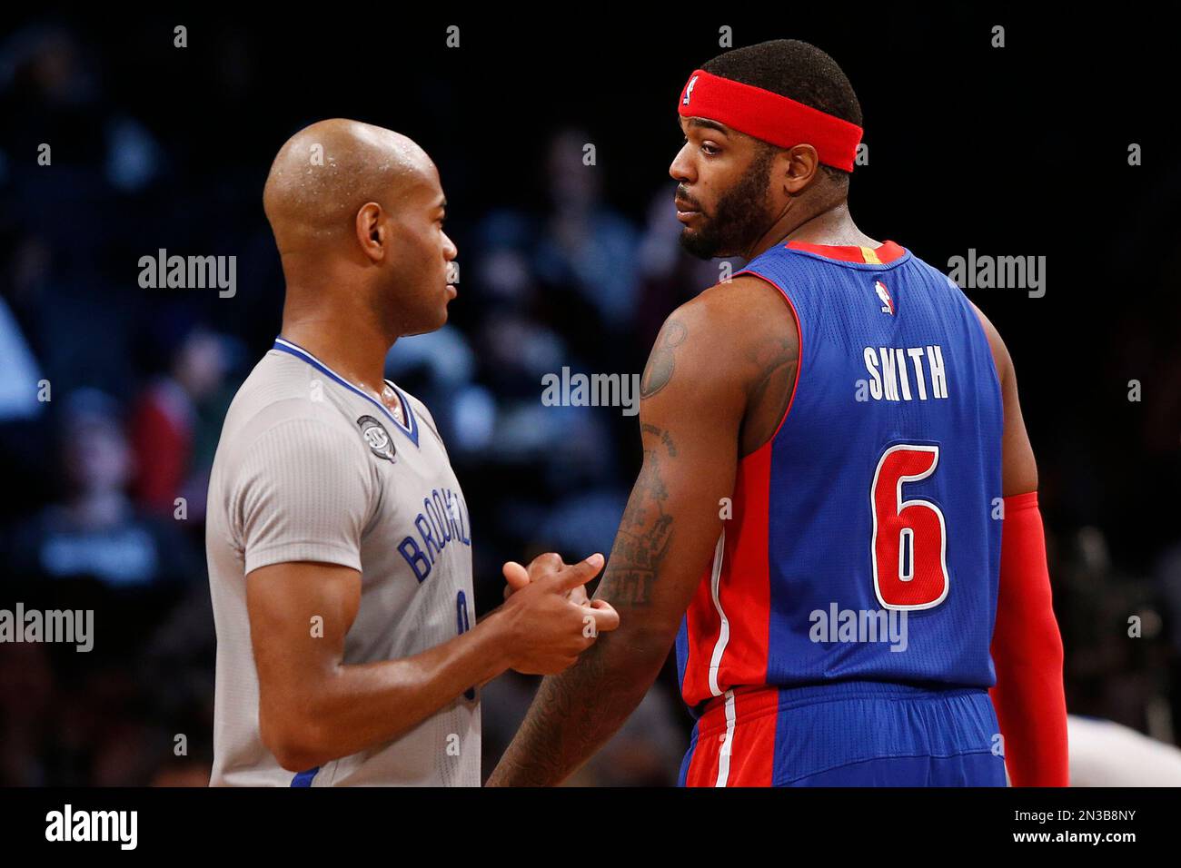 Josh Smith Pistons Uniform