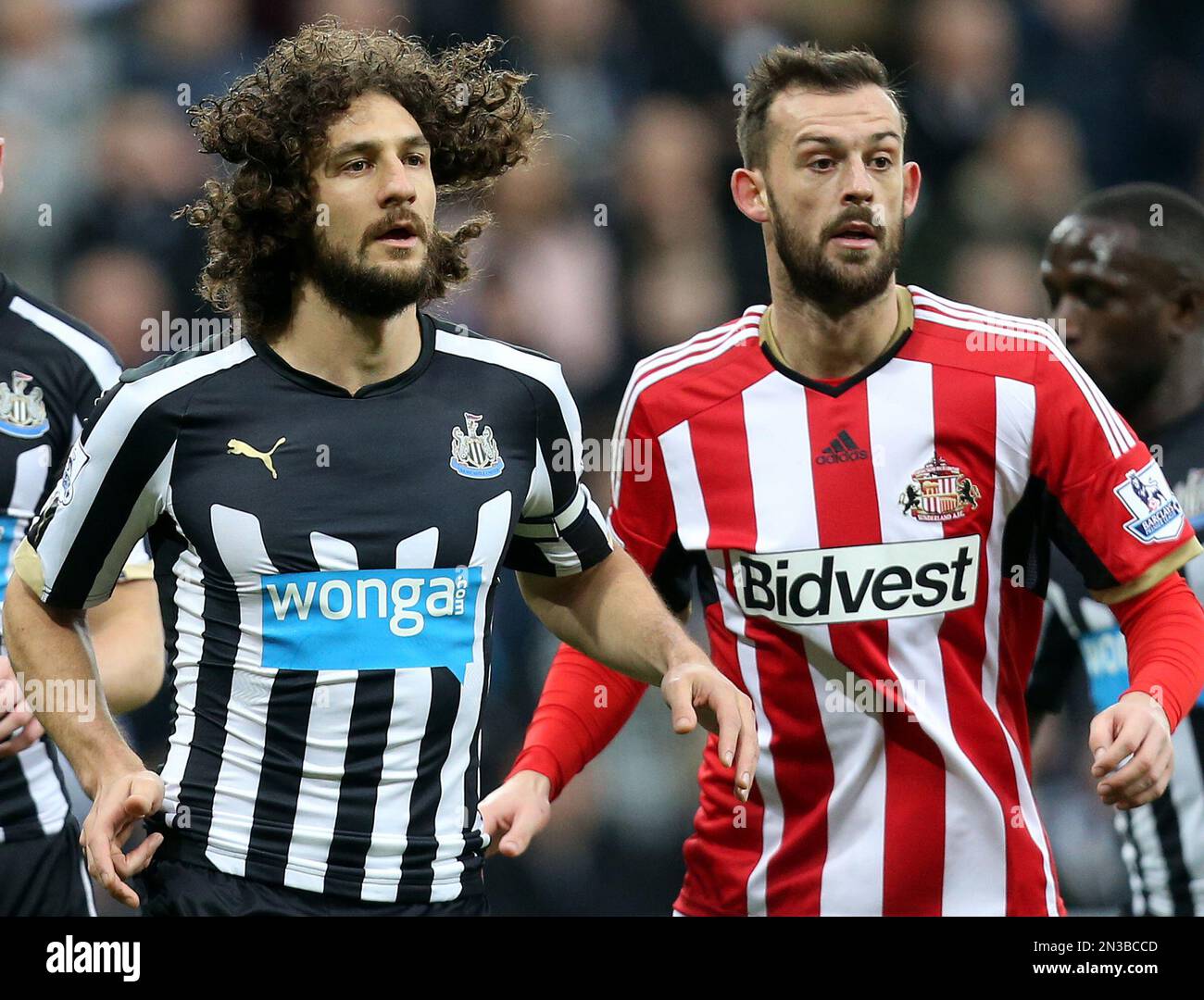 Newcastle United's captain Fabricio Coloccini during their English ...
