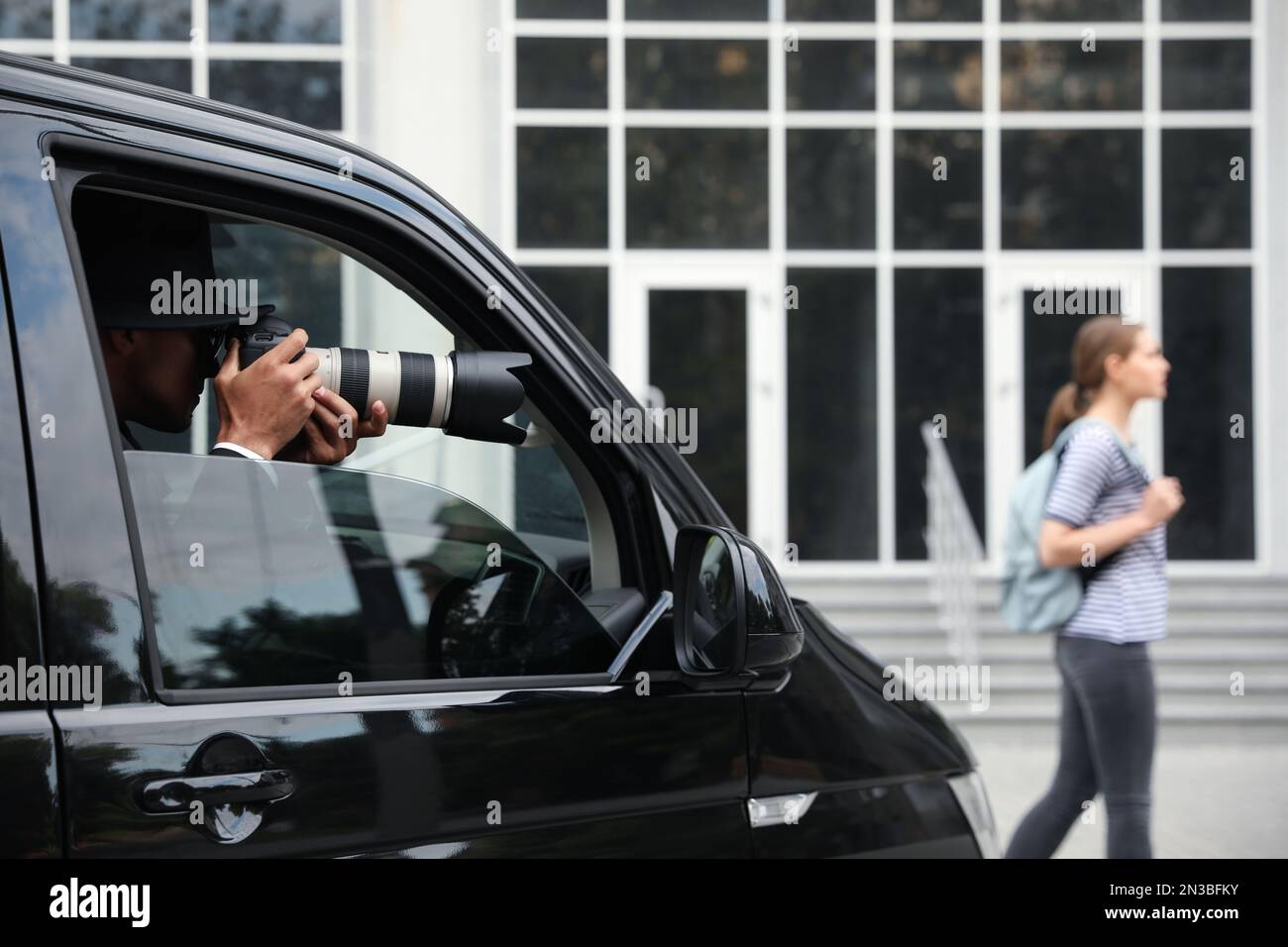 Camera inside cop car hi-res stock photography and images - Alamy