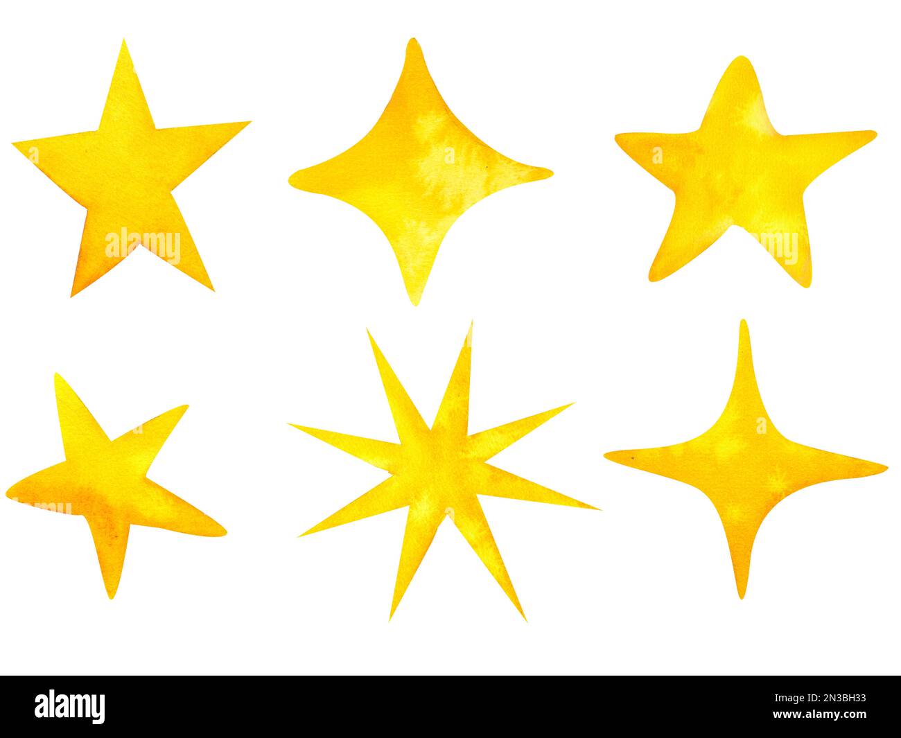 Watercolor Space Clipart. Watercolor cosmos set. Illustration of stars ...
