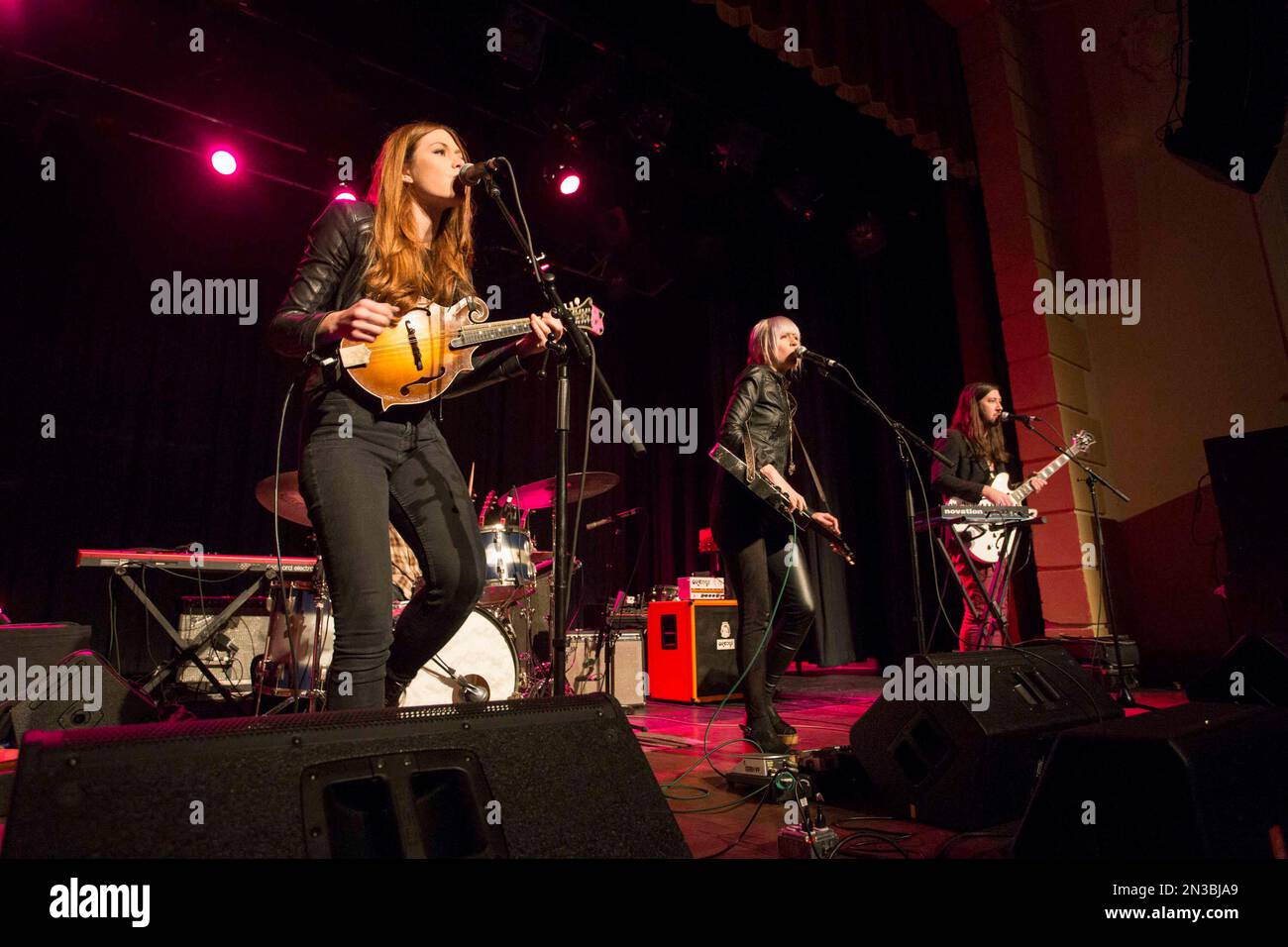 Rebecca Lovell, Megan Lovell, Robby Handley and Marlon Patton with ...