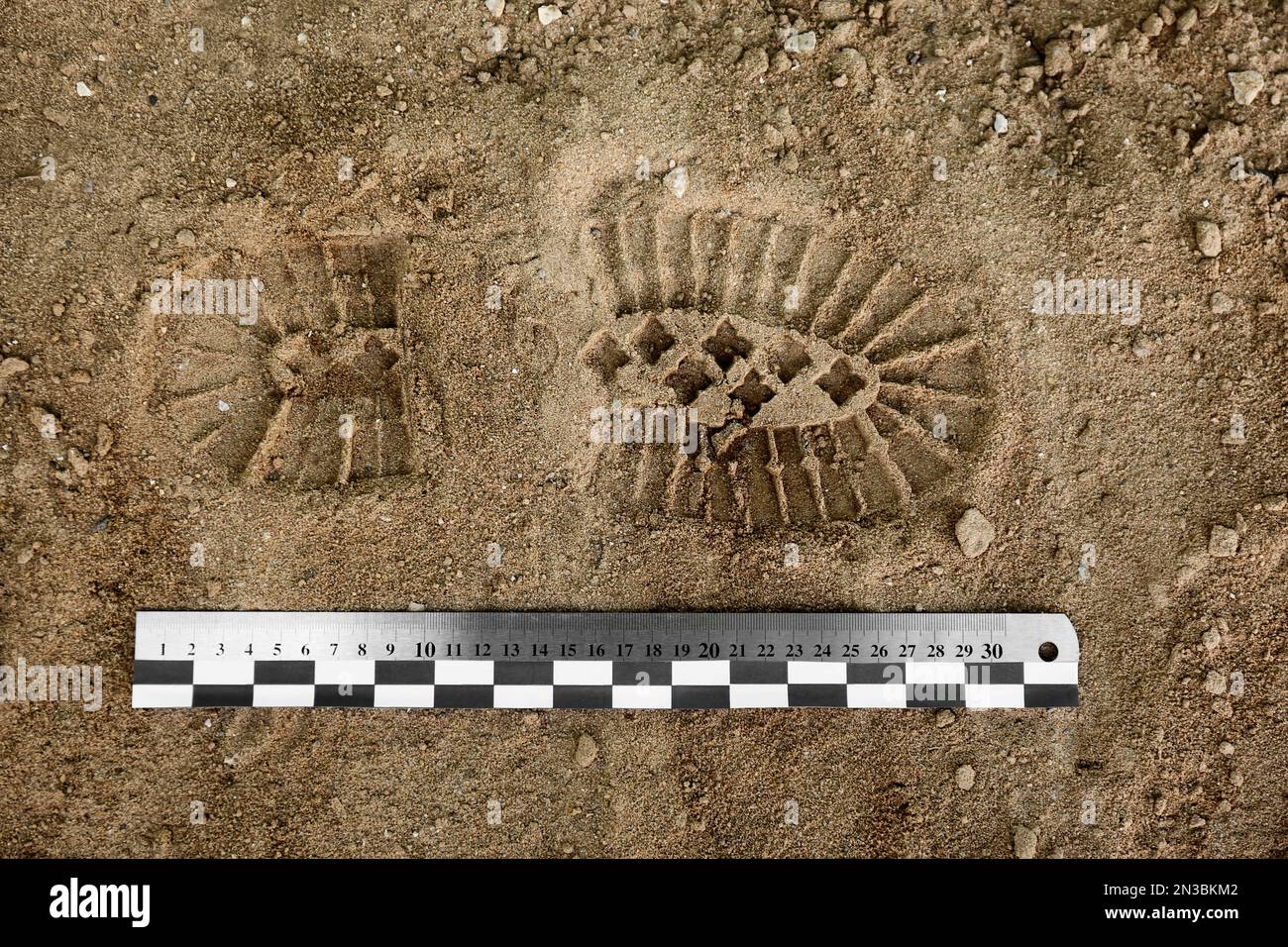 Shoe print crime scene hi-res stock photography and images - Alamy