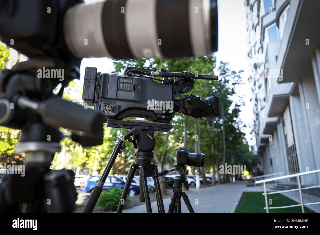 Media equipment hi-res stock photography and images - Alamy