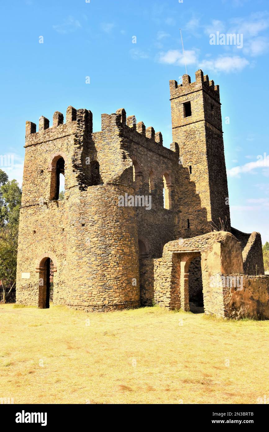 Messih-Seghed Bekafa's castle, at the Fasil Ghebbi Fortress enclosure ...