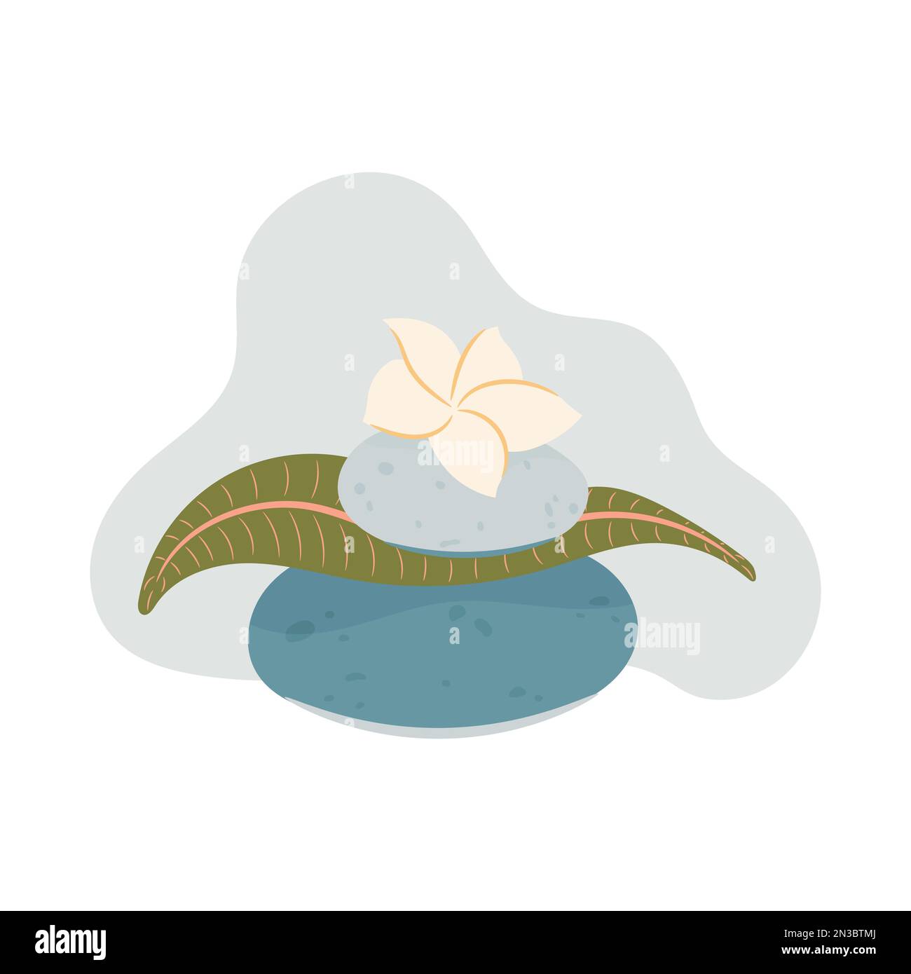 Aroma therapy vector illustration. Relaxation concept Stock Vector ...