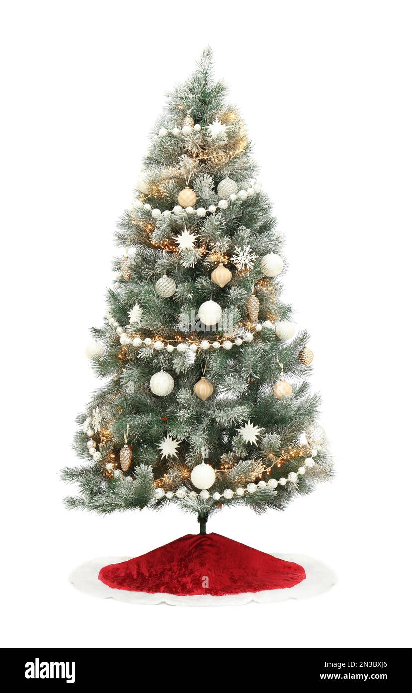 Lights on tree texture Cut Out Stock Images & Pictures - Alamy