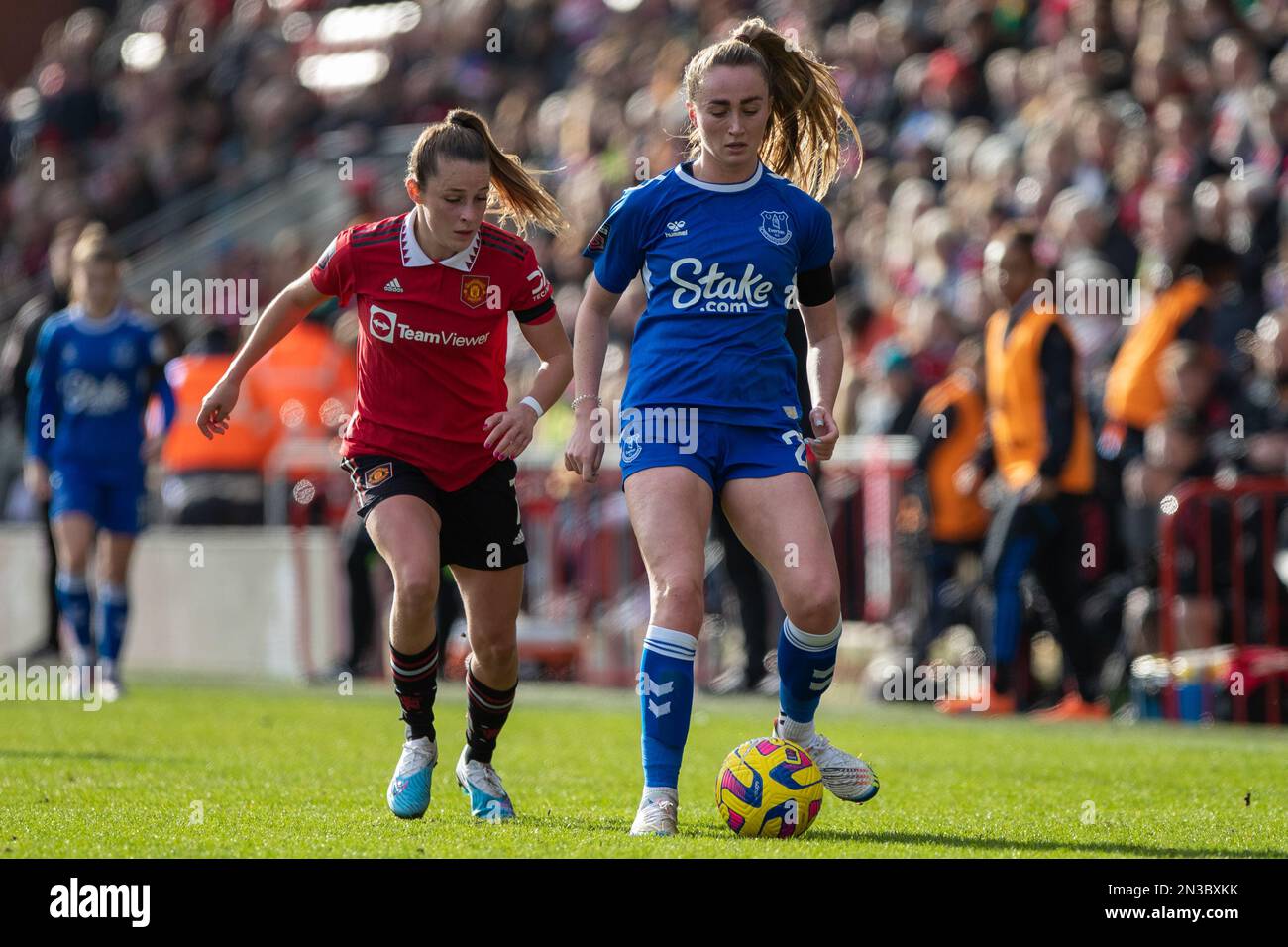 5 February 2023. Megan Finnigan. Barclays Women's Super League game ...