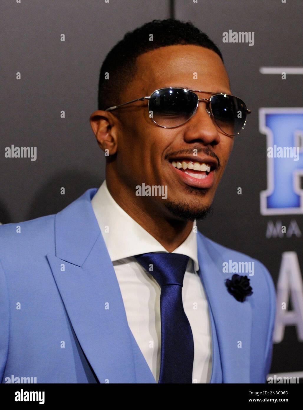 Nick Cannon arrives at The People Magazine Awards at the Beverly Hilton ...