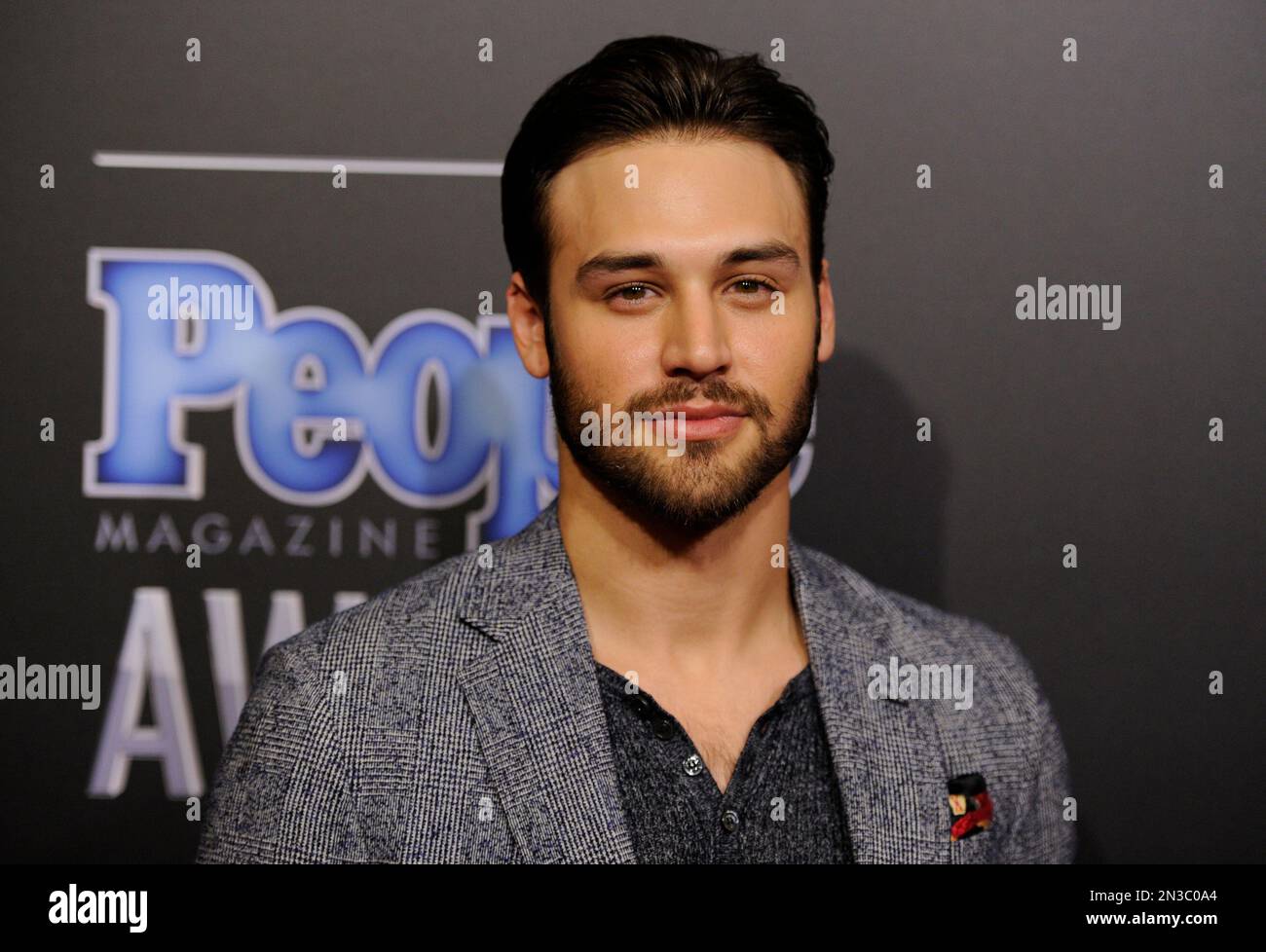 Ryan Guzman arrives at The People Magazine Awards at the Beverly Hilton ...