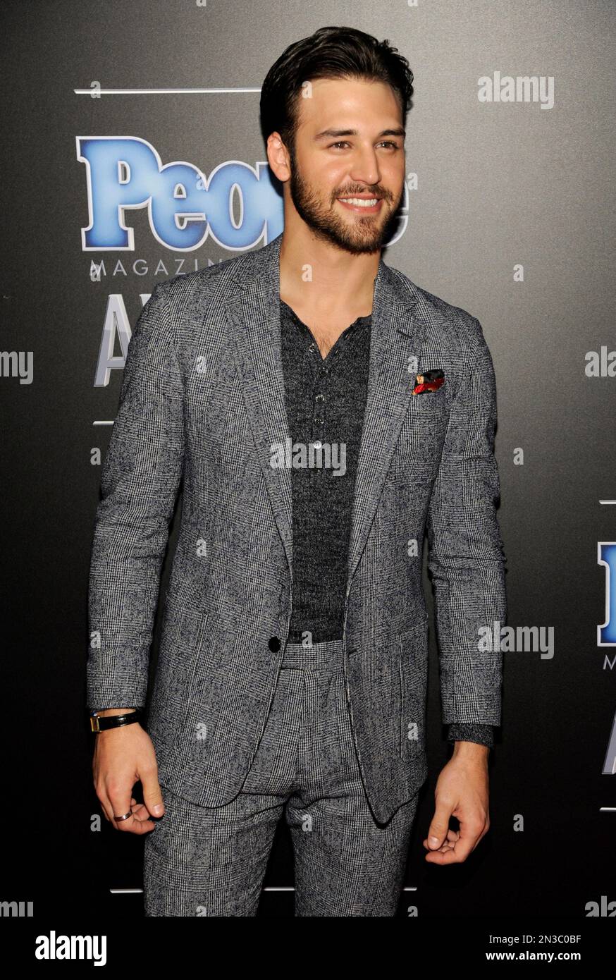 Ryan Guzman arrives at The People Magazine Awards at the Beverly Hilton ...