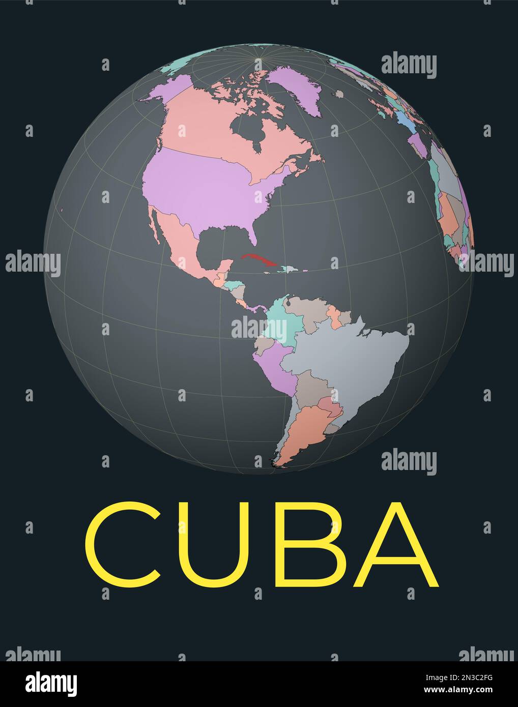 cuba location in the world map
