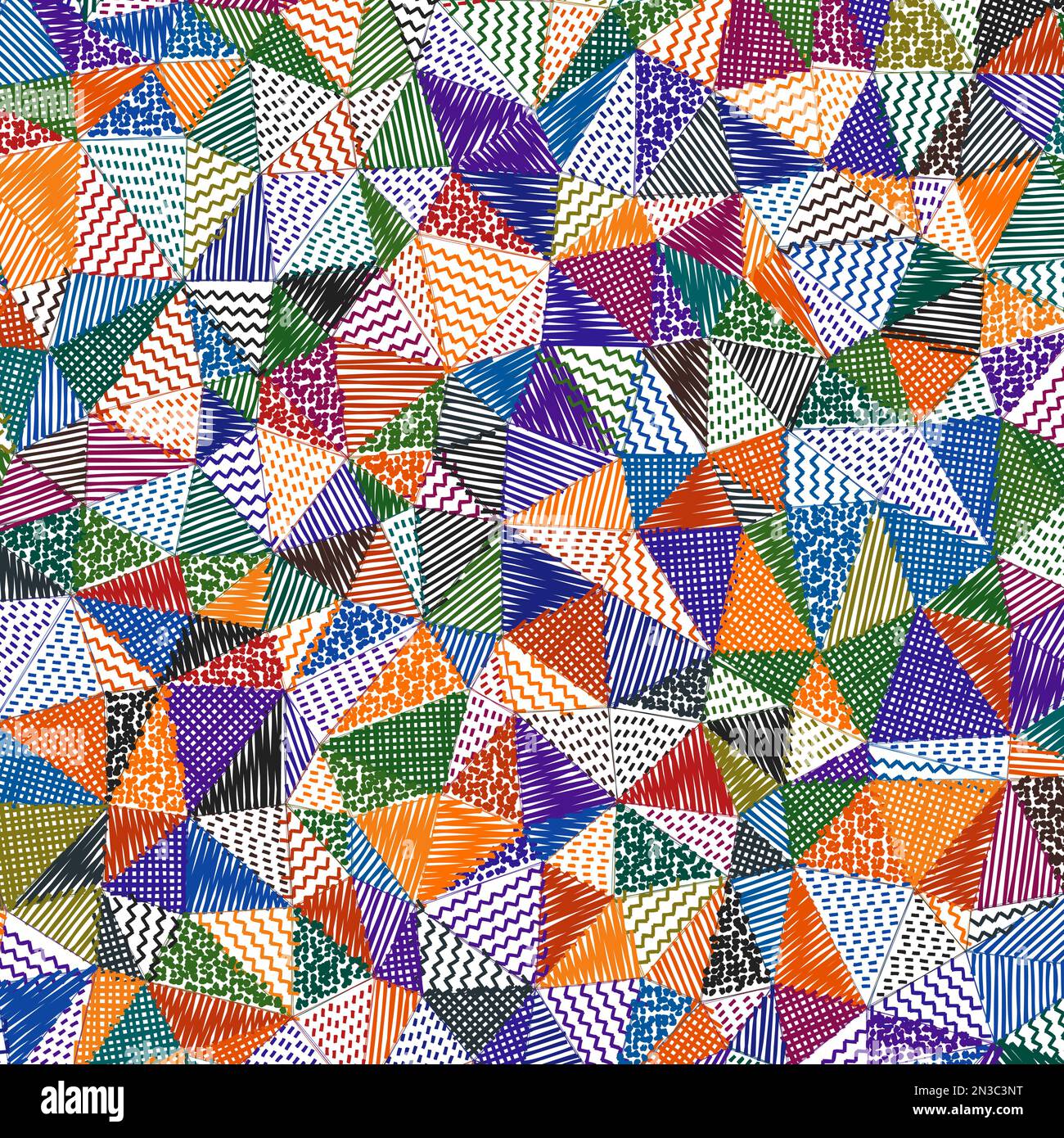 Low poly sketch background. Amazing square pattern. Artistic abstract ...