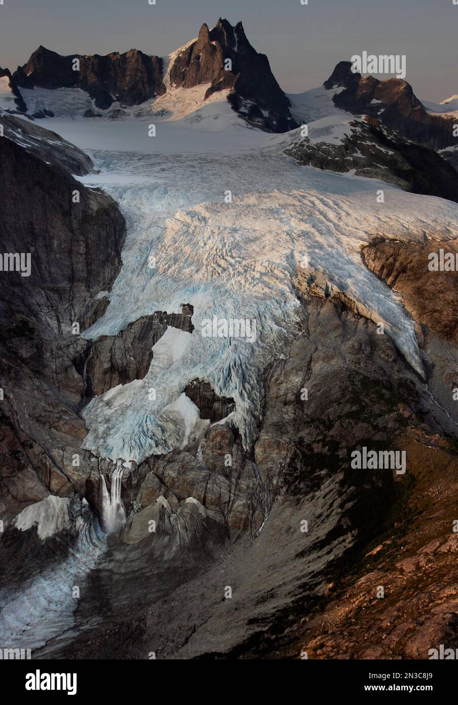 Aerial of columbia icefields hi-res stock photography and images - Alamy