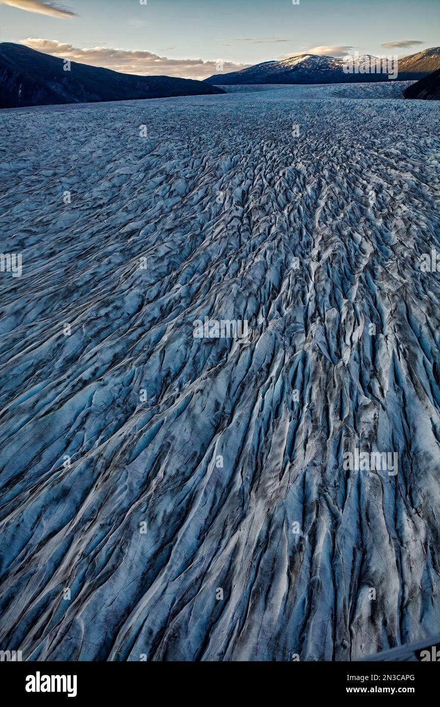 Taku Glacier in the Juneau Icefield is the deepest and thickest alpine ...