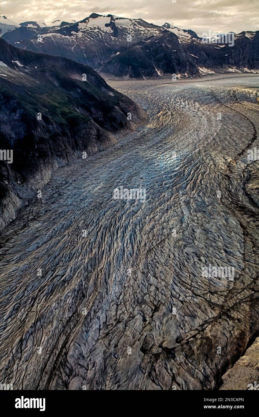 Taku Glacier is a tidewater glacier and the largest in the Juneau ...