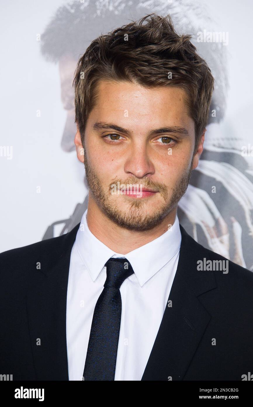 Luke Grimes attends the "American Sniper" premiere on Monday, Dec. 15 ...