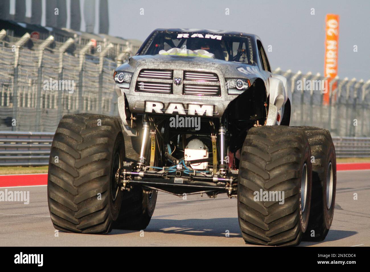 RAMINATOR driver Mark Hall reaches a speed of 99.1 mph to set the new ...