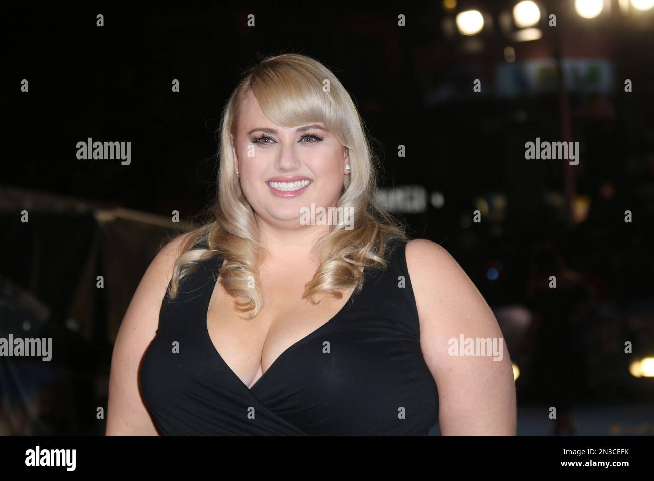 Actress Rebel Wilson poses for photographers upon arrival for the ...