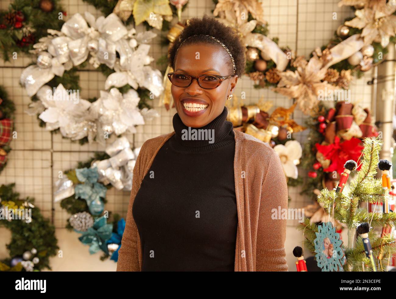 Grace Wabuke at the Created by Grace Booth at the Beverly Hills Holiday ...