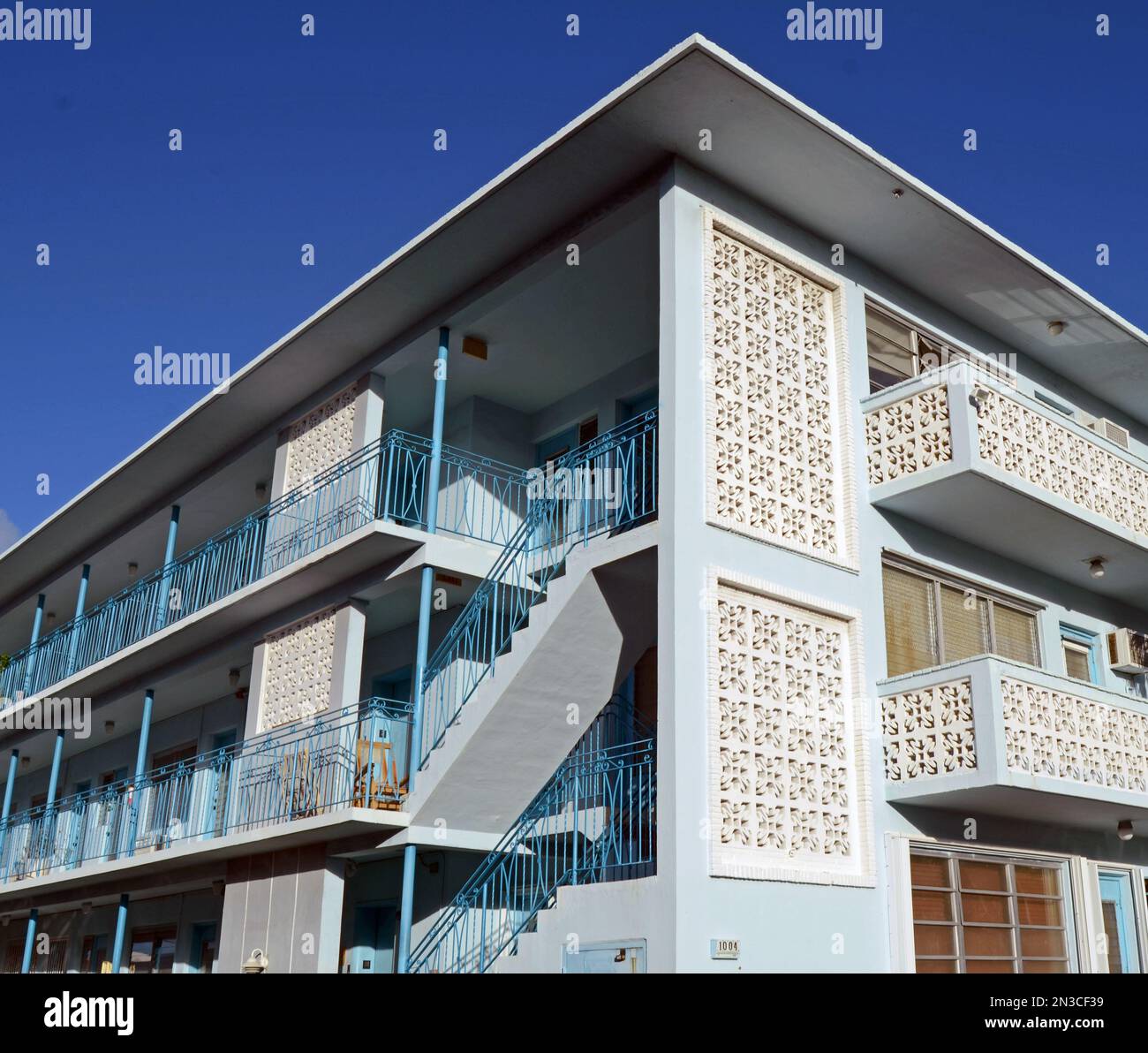 This Nov. 16, 2014 photo shows an example of MiMo architecture in Miami ...