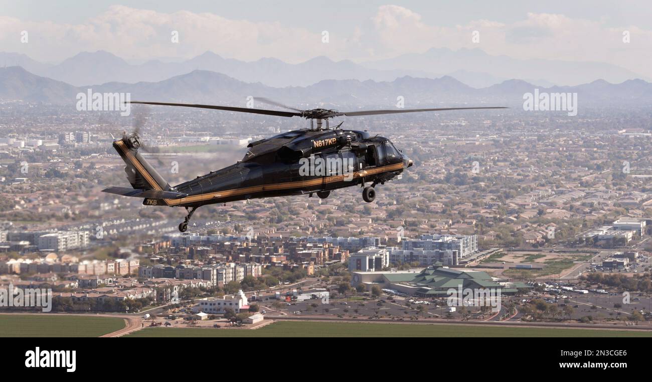 A U.S. Customs and Border Protection Air and Marine Operations UH-60 ...