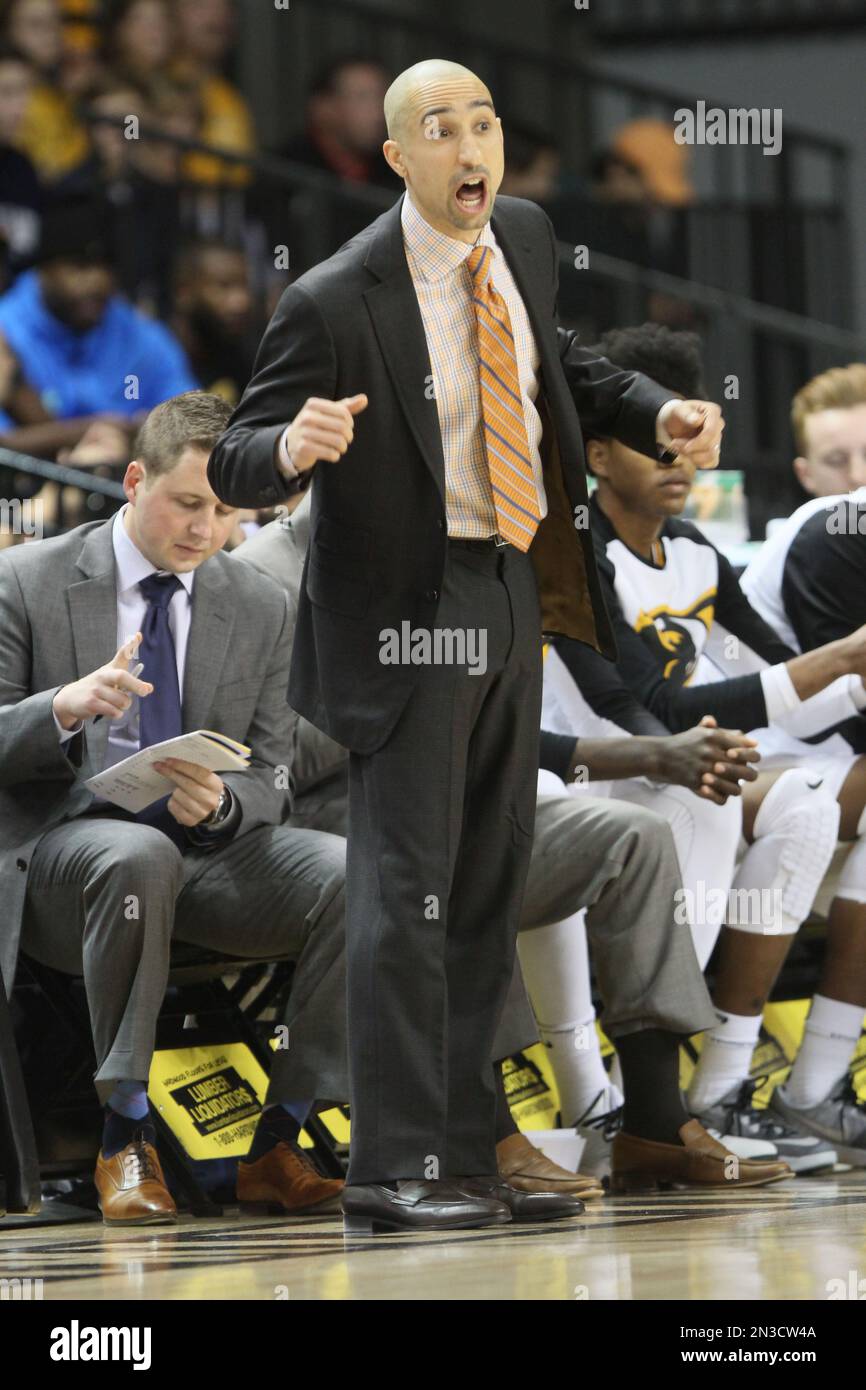 VCU head coach Shaka Smart stands on the sideline during the first half ...