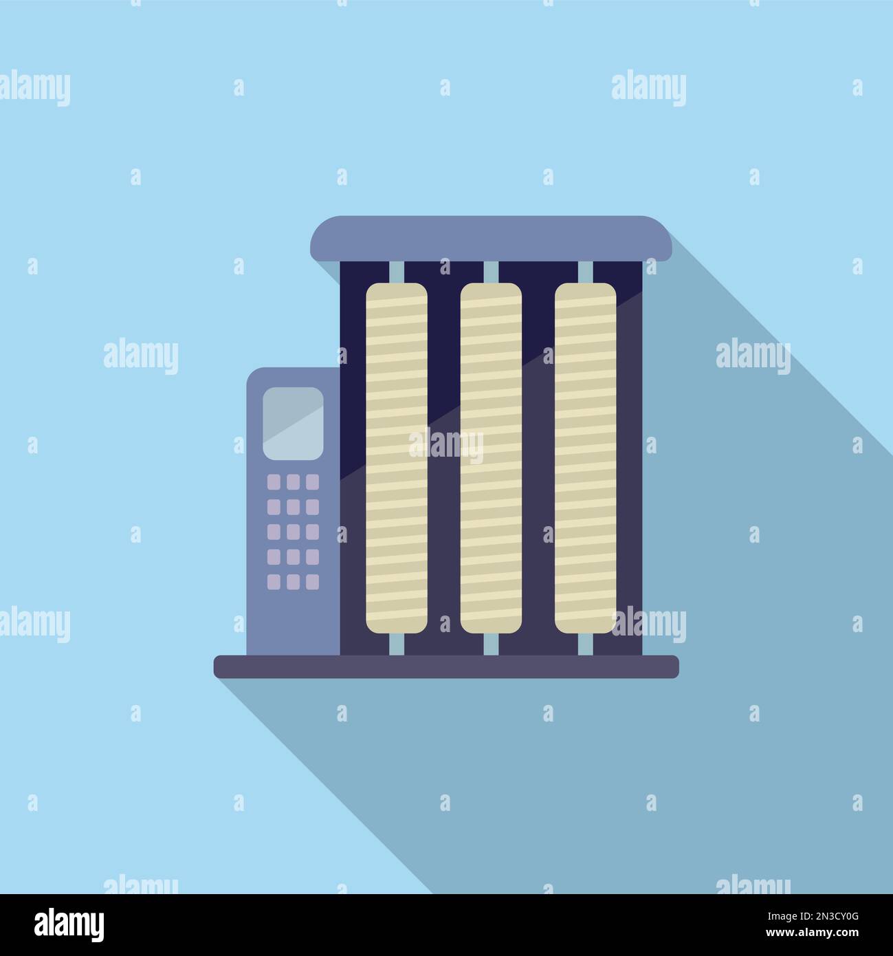 Sewing equipment loom garment Stock Vector Images - Alamy