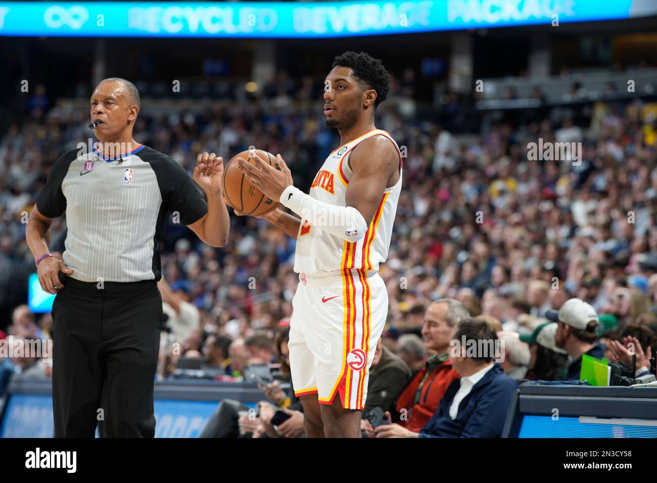 Atlanta Hawks guard Trent Forrest (2) in the first half of an NBA ...