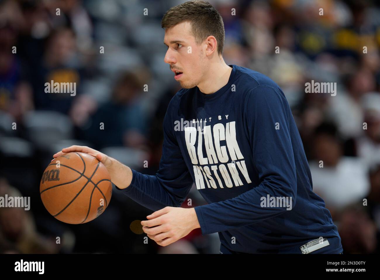 Denver Nuggets forward Vlatko Cancar (31) in the second half of an NBA ...