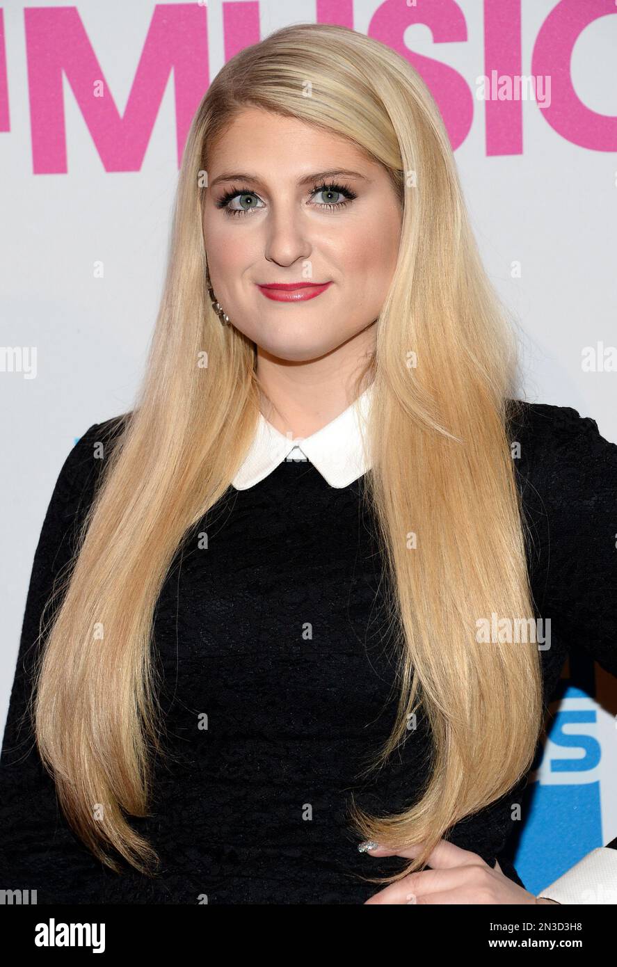 Singer Meghan Trainor attends the 2014 Billboard Women In Music ...