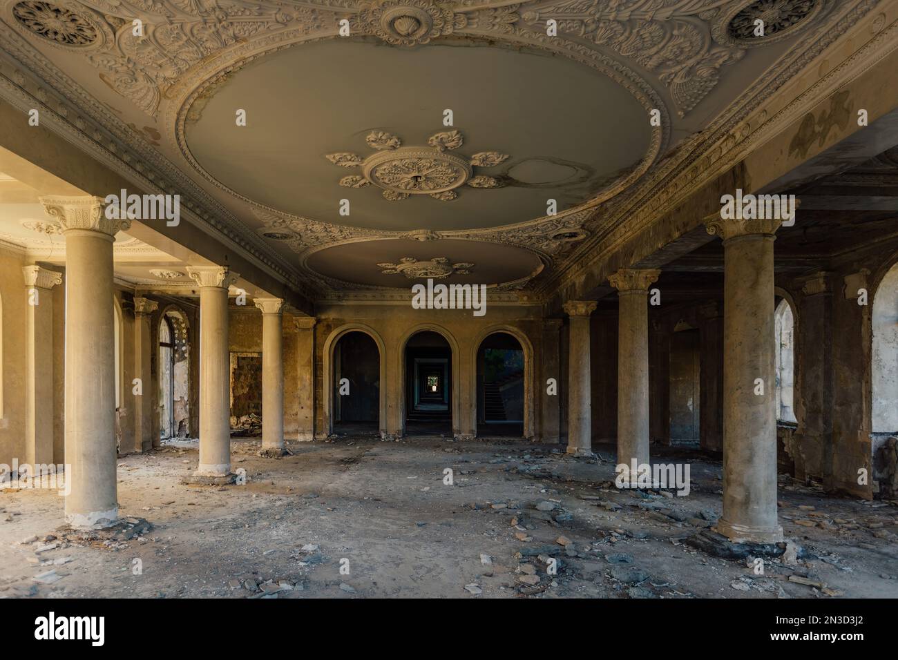 Inside Haunted Mansion