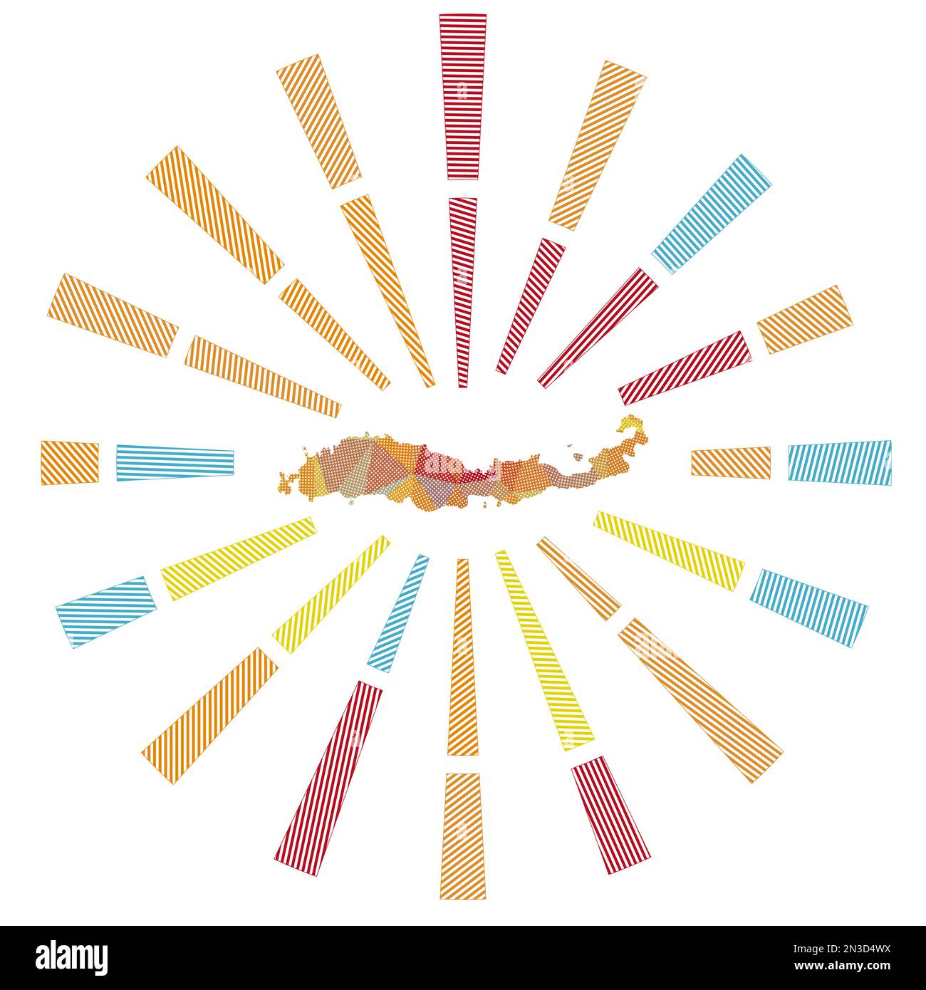 Flores indonesia map Stock Vector Images - Alamy