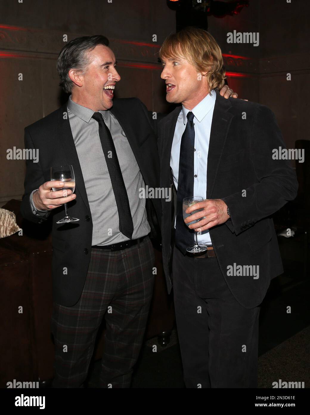 Steve Coogan and Owen Wilson attend the after party of "Night at the ...