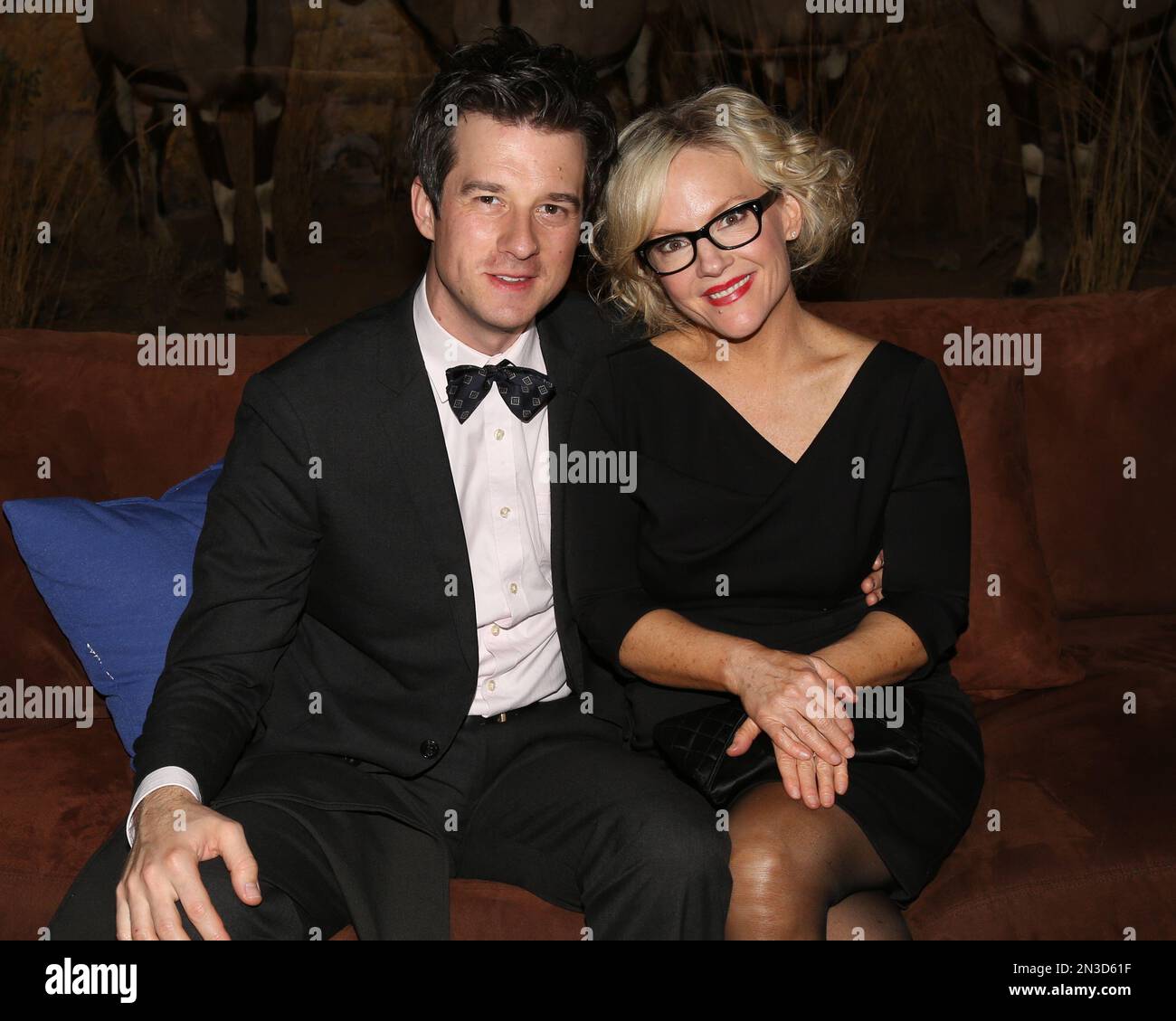 Christian Hebel and Rachael Harris attend the after party of "Night at ...