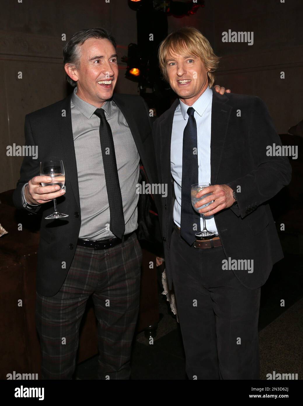 Steve Coogan and Owen Wilson attend the after party of "Night at the ...