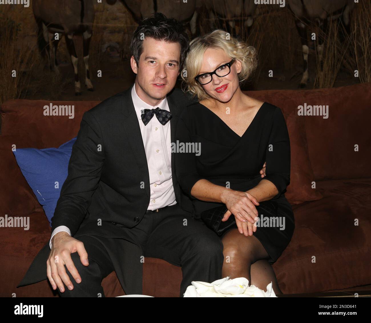 Christian Hebel and Rachael Harris attend the after party of "Night at ...