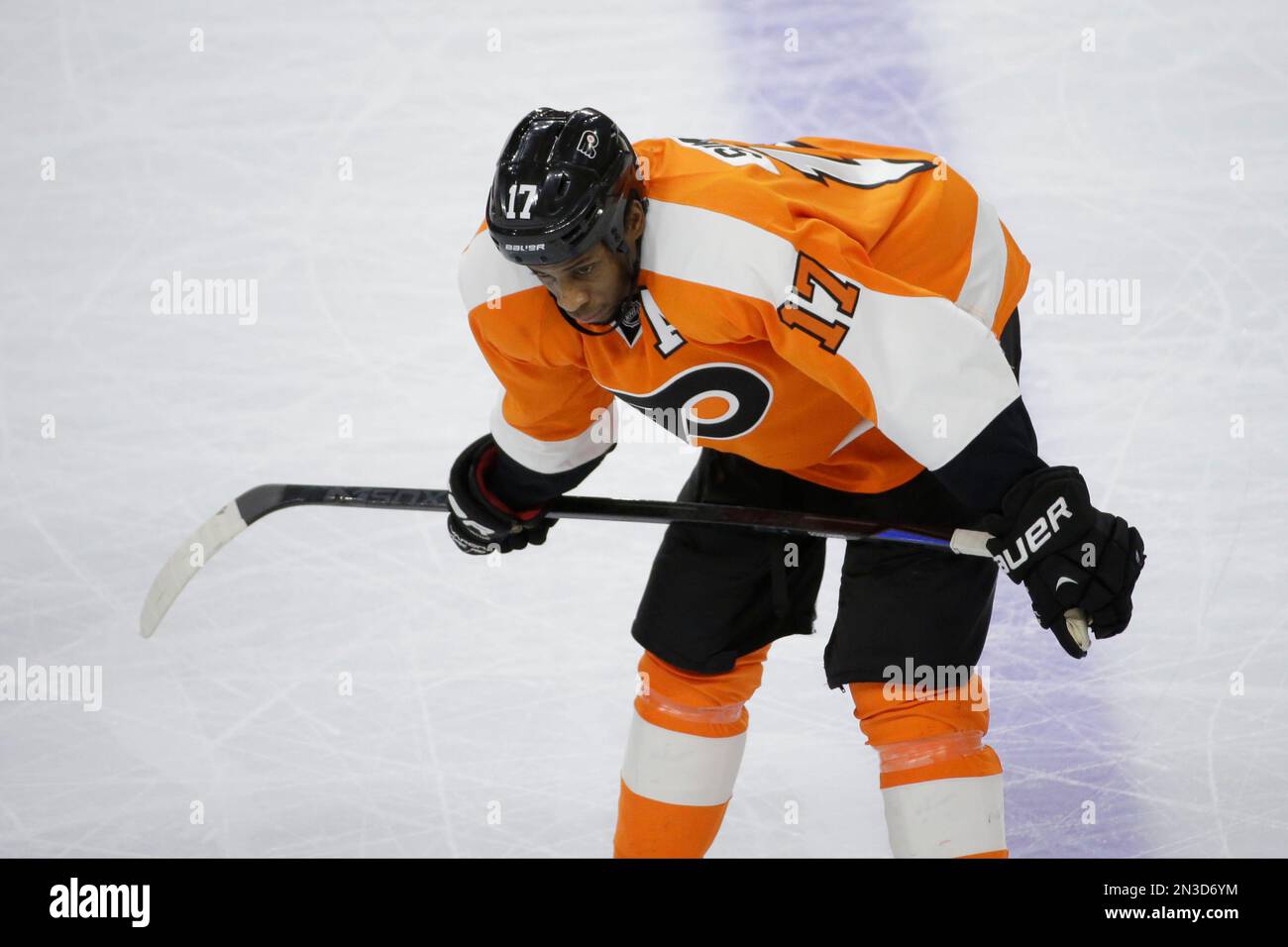 Philadelphia Flyers' Wayne Simmonds in action during an NHL hockey game ...