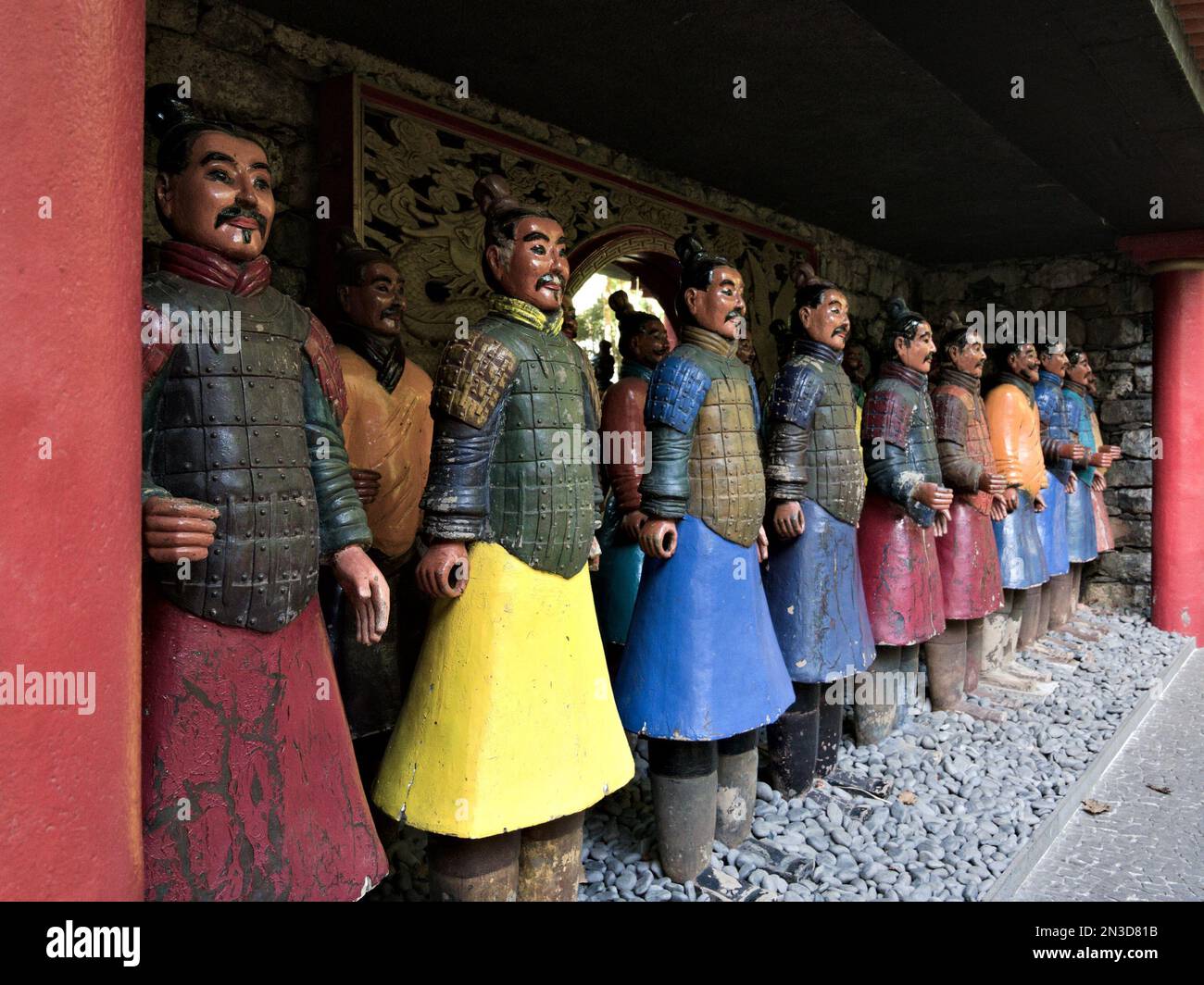 Terracotta Army, Tropical Gardens, Funchal, Madeira Stock Photo - Alamy