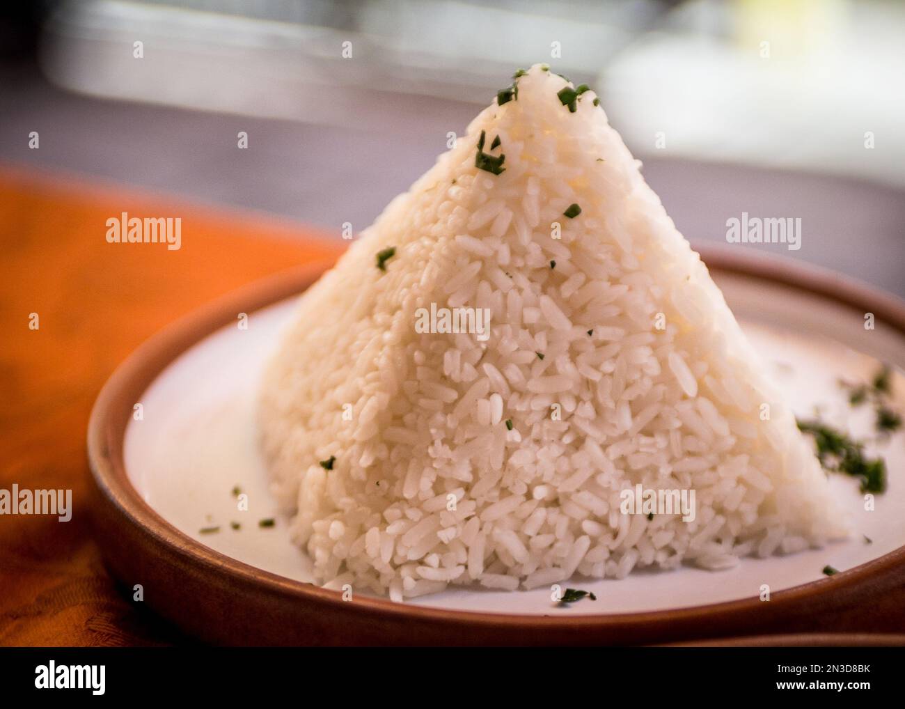 Pyramid of Rice in Peru Stock Photo - Alamy
