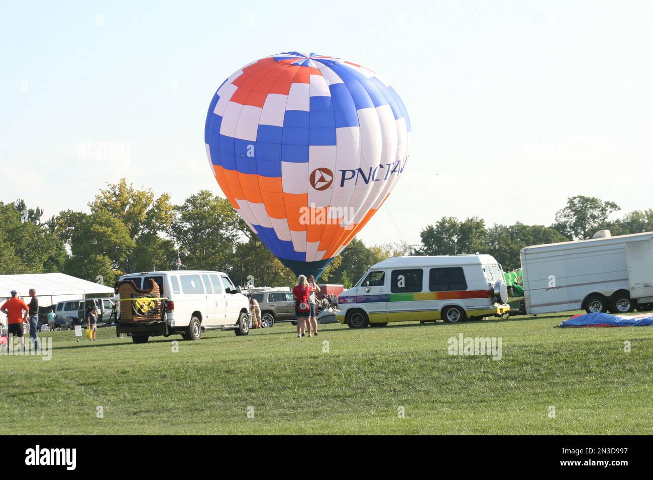 On a warm September day in St. Louis, Missouri, USA The Great Forest ...
