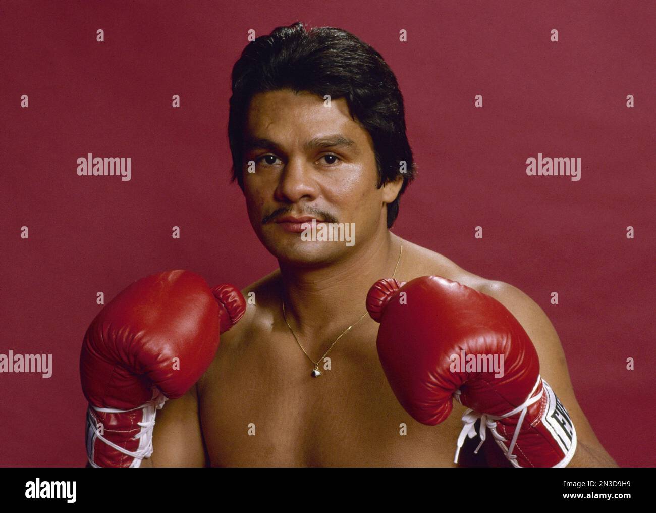 FILE - In this 1983 file photo, Panamanian middleweight boxer Roberto ...