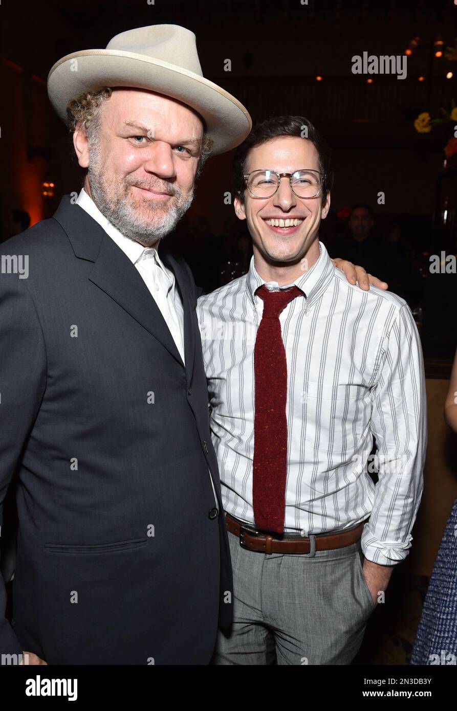 John C. Reilly and Andy Samberg attend the after party for the Los ...