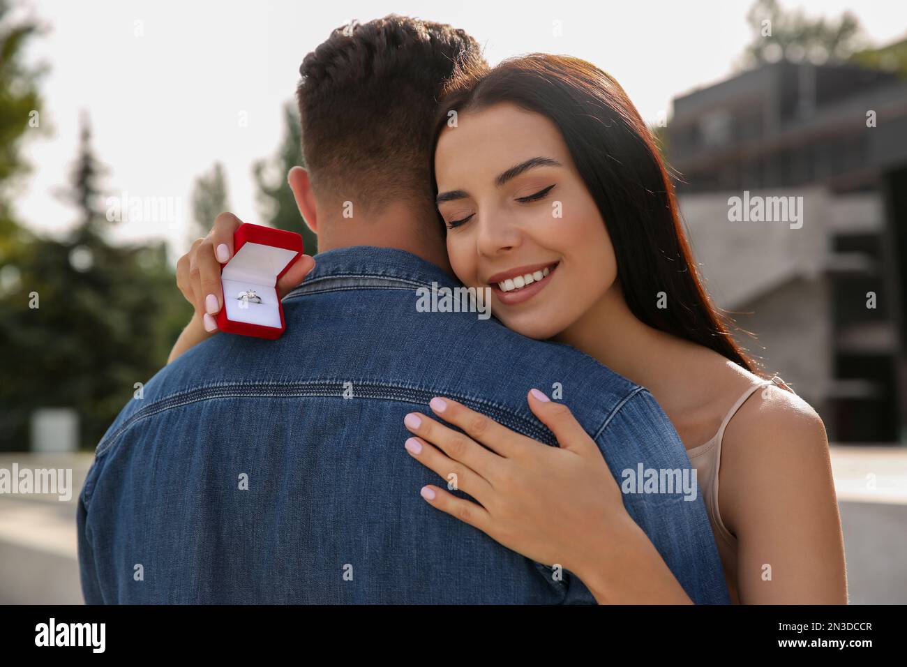 Beautiful bride groom making hi-res stock photography and images - Alamy