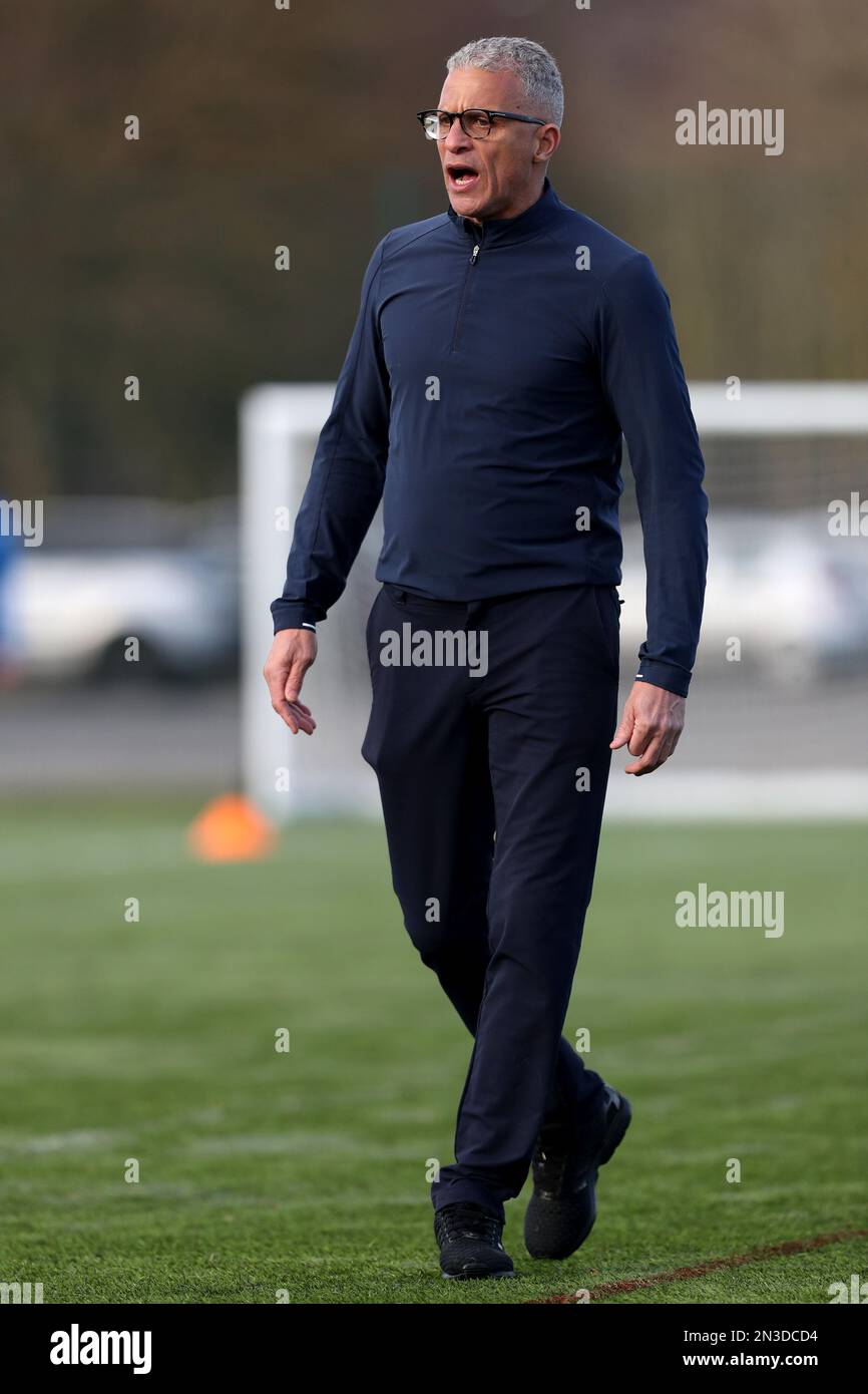 Hartlepool United manager, Keith Curle during Hartlepool United ...