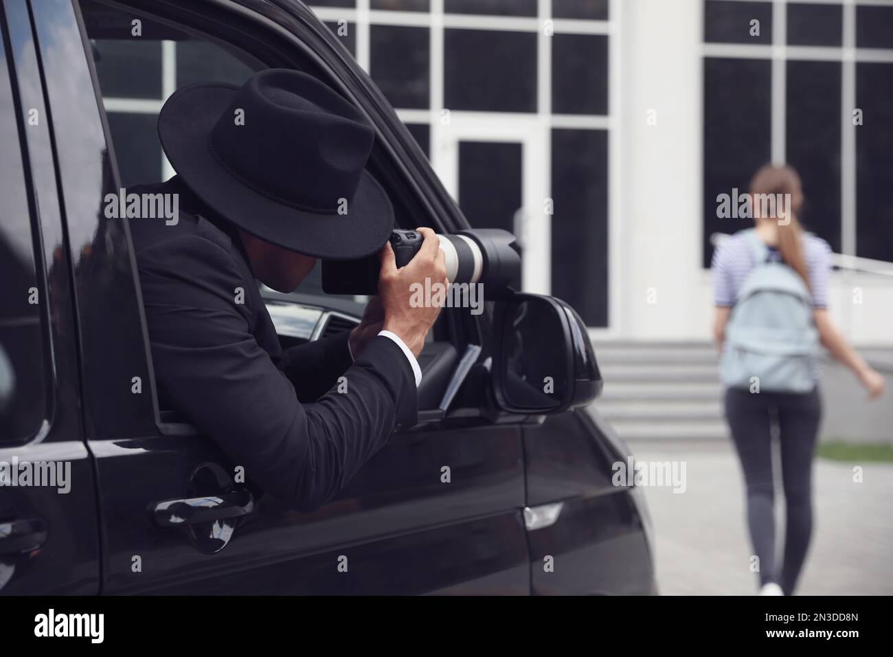 Camera inside police car hi-res stock photography and images - Alamy